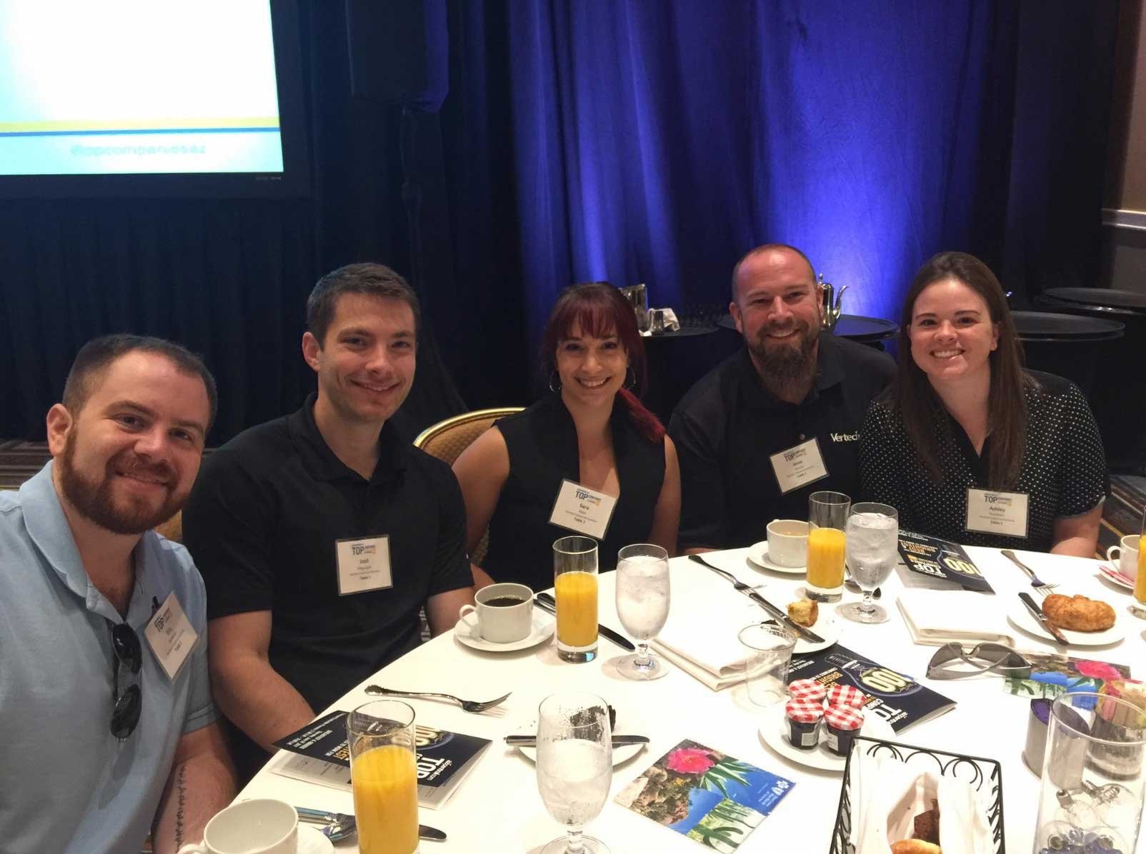 Vertech Recognized as 2017 Top Company to Work for in Arizona