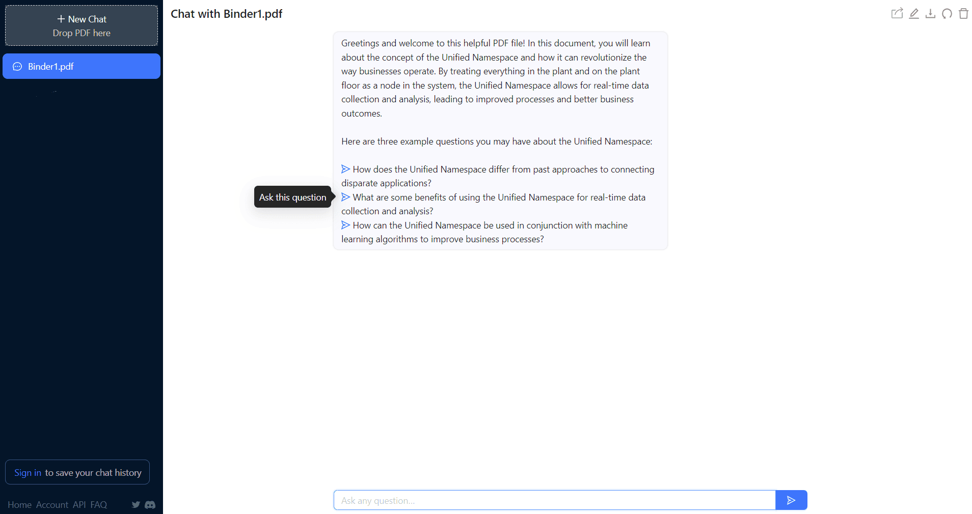 Practical Magic: Bringing Documents to Life with ChatPDF
