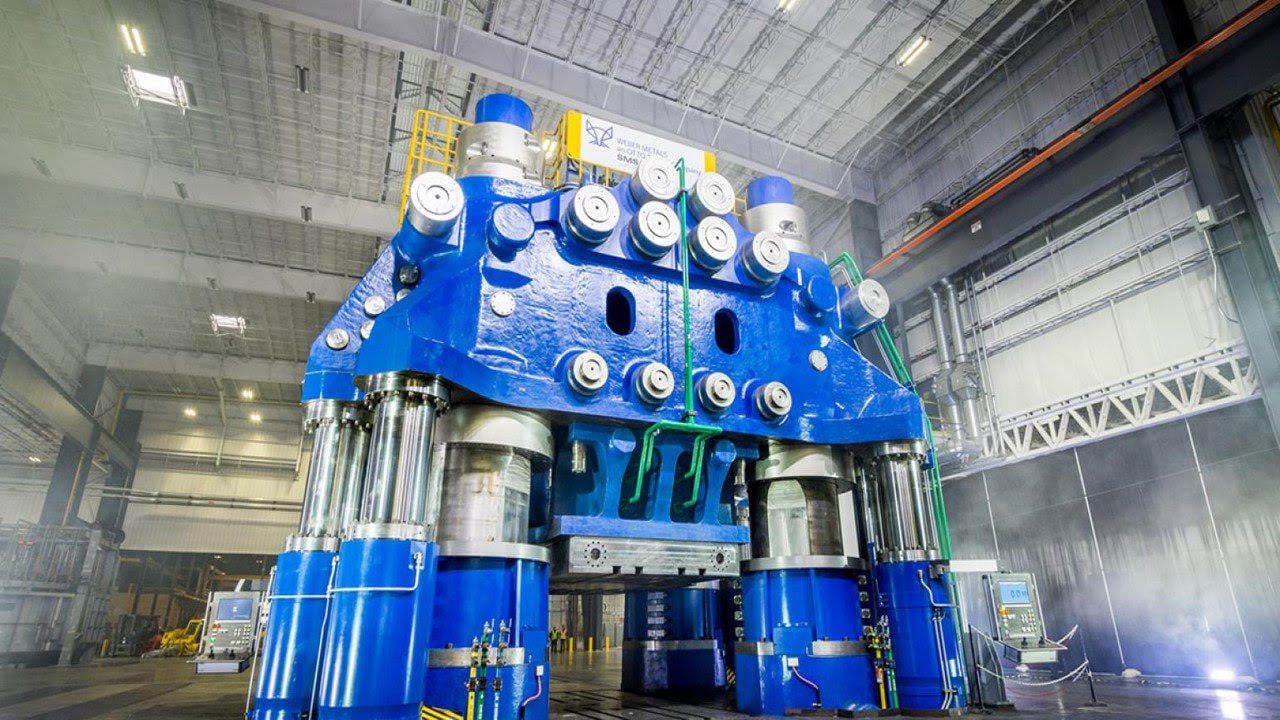 Weber Metals 60k Forging Press System Upgrade| Vertech