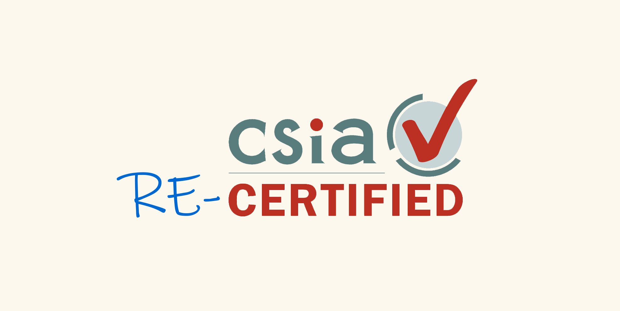 Vertech Celebrates CSIA Recertification